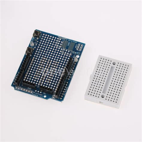 breadboard prototyping prototype shield board arduino mini atmega328p
