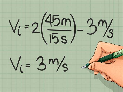 4 Ways To Find Initial Velocity Wikihow
