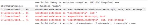 c undefined reference to function after solving issue stack overflow