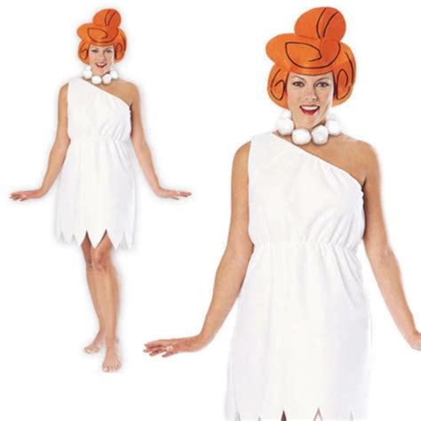 Wilma Flintstone Costume Adult Fancy Dress Cartoon Character