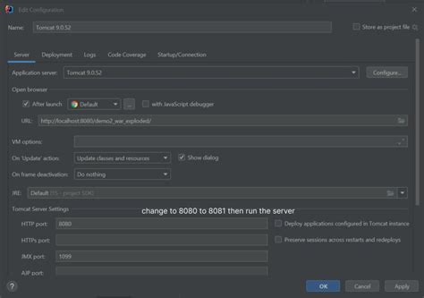 setup apache tomcat server in intellij ide for java j2ee development