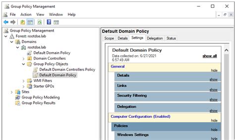 Active Directory Fundamentals Part 3 Group Policies Rootdse