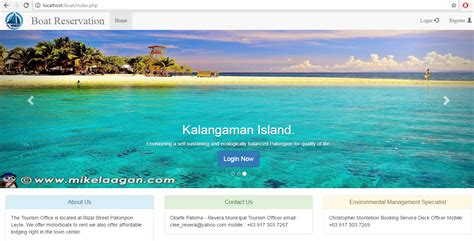 online boat reservation system using php with source code
