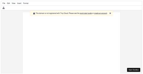 tinymce template with placeholder replace values codesandbox