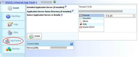 how to delete uninstall a installed java application using ngasi
