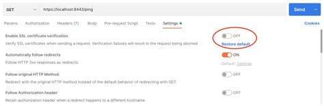 [postman]ssl Error Unable To Verify The First Certificate Keystion