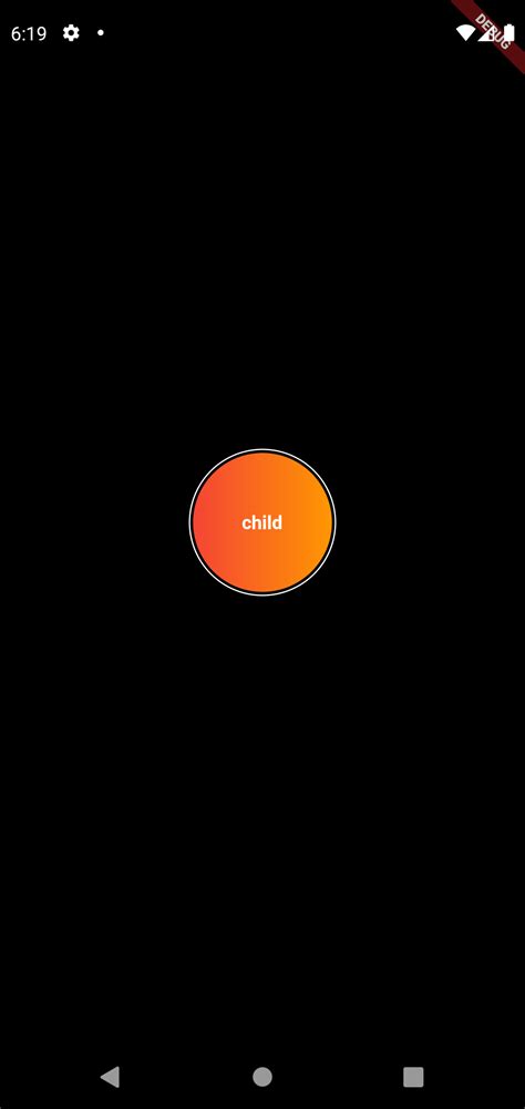 stack with circular progress bar and elevated button in flutter stack