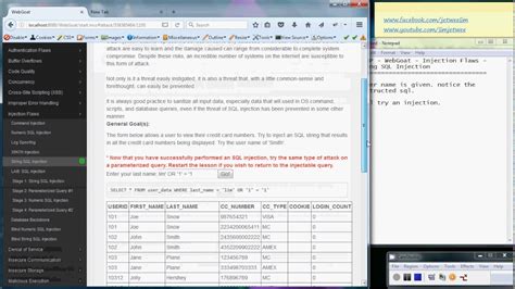 owasp zap sql injection tutorial id