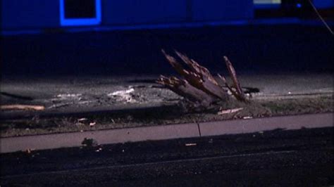 Driver Arrested After Crashing Suv Into Tulsa Utility Pole