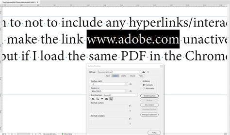 solved how to totally disable hyperlinks in a pdf adobe support