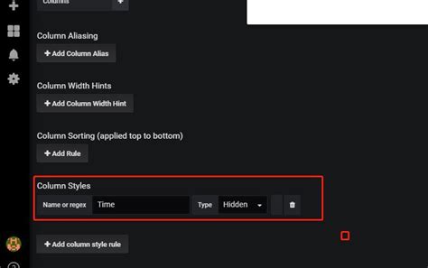 hide date column in datatable results in requested unknown parameter