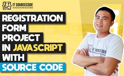 registration form in html with javascript validation with source code