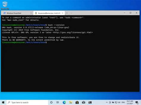 How To Install And Use Bash Linux Shell On Windows 10 [tutorial]