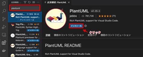 plantuml 環境構築 vscode qiita