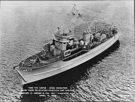 yard minesweeper 972 imperial war museums