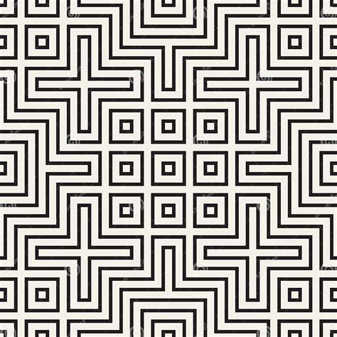 Geometric Ethnic Background With Symmetric Lines Lattice Vector