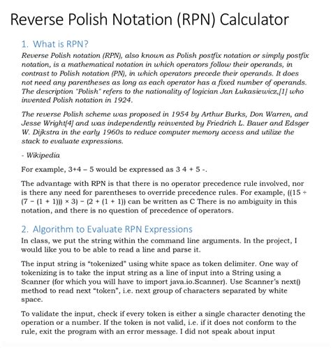 reverse polish notation calculator java example calcuz