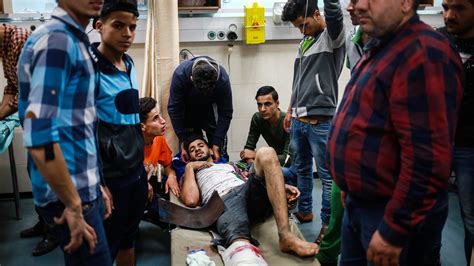 Waves Of Gazans Vs Israeli Tear Gas And Bullets Deadliest Mayhem In