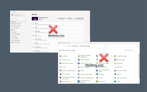 How To Disable Settings And Control Panel Apps In Windows 11 Webnots