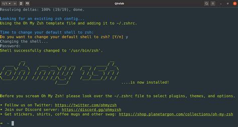 install and setup oh my zsh on ubuntu system qirolab