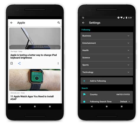 a fully customize and personalize news app