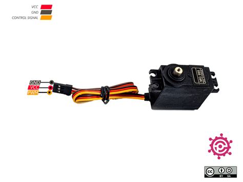 interfacing mg995 55g metal gear servo with arduino electropeak