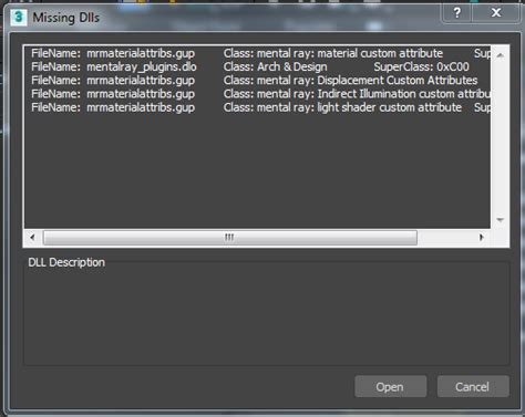solved mentalray dll not loading max17 page 3