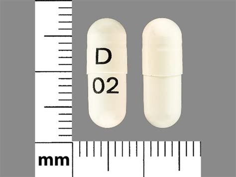 D 02 Pill White Capsule Oblong 16mm Pill Identifier