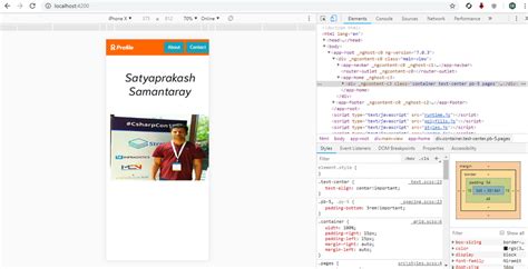 a look into angular 7 navbar application using bootstrap 4