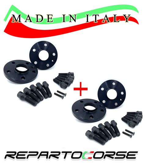 Set 4 Spacers 12 16mm Repartocorse Black Audi Tt Rs Ii Roadster From