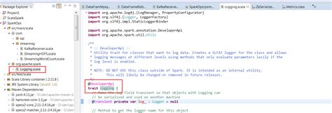 java lang noclassdeffounderror org apache spark logging csdn博客