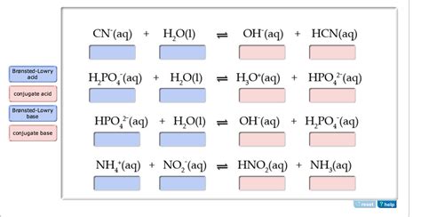 Solved For Each Of The Following Reactions Identify The