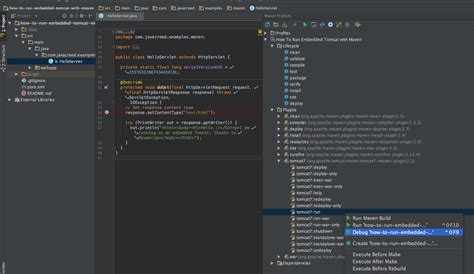 debugging how to run tomcat7 maven plugin in debug mode with intellij