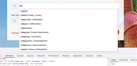 element notvisible exception in dynamic autosuggestive dropdown