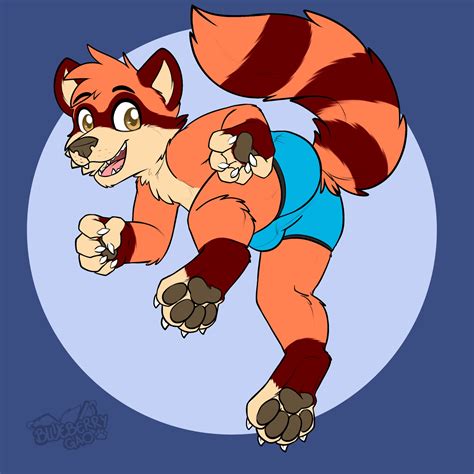 Rule 34 2022 Ailurid Anthro Ass Balls Outline Black Nose Black