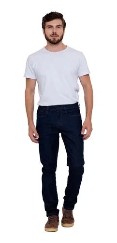 Calça Jeans Barata Reforçada Masculino Uniforme De Trabalho