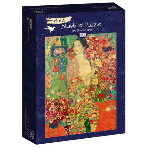 Bluebird Puzzle Gustave Klimt The Dancer 1918 1000 Piece Jigsaw