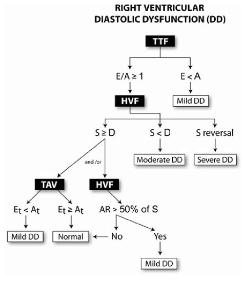 Algorithm Used In The Diagnosis And Classification Of Right Ventricular