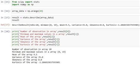 scipy stats complete guide python guides
