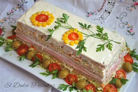Pastel Frío De Pan De Molde El Dulce Paladar