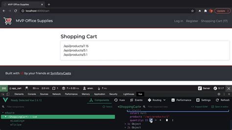 loading the complete cart the delightful world of vue part 2