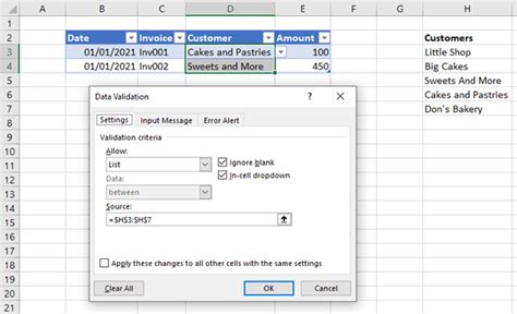 excel data validation control and restrict user inputs the excel club