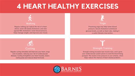Heart Healthy Exercises And Their Benefits [infographic]