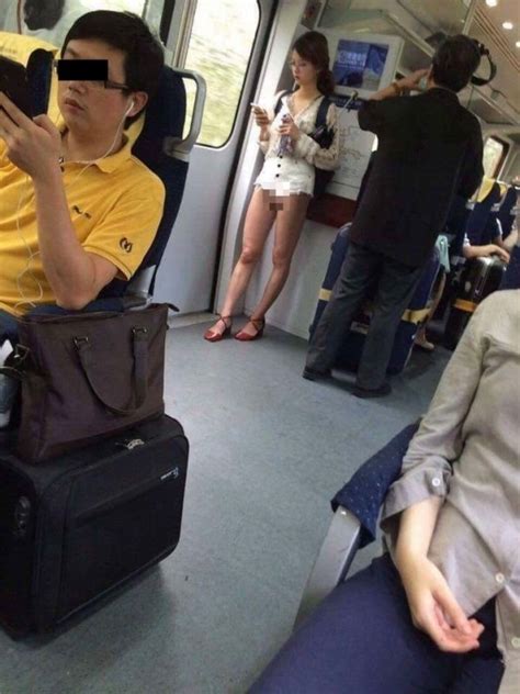 超狂正妹半裸搭地鐵 網友嚇傻「震精了」！ 國際 自由時報電子報