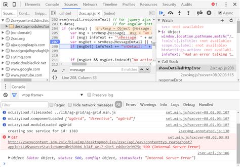 debugging javascript errors with a modern browser and f12 200 dnn corp