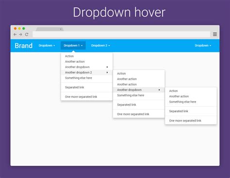 kybarg bootstrap dropdown hover npm