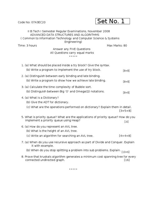 advanced data structures and algorithms algorithms