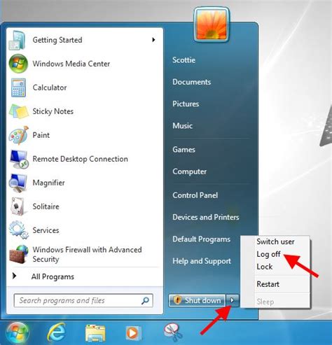 How To Log Off Or Switch Users In Windows 10 Scotties Tech Info