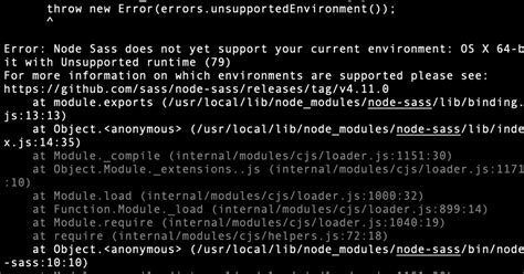 node sass インストール時のエラー対処法 経験知