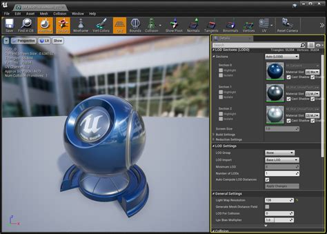 mesh distance fields properties in unreal engine unreal engine